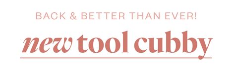 Create Room The New Tool Cubby Is Here Milled