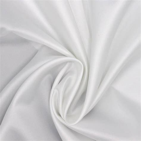 Polyester Lining White