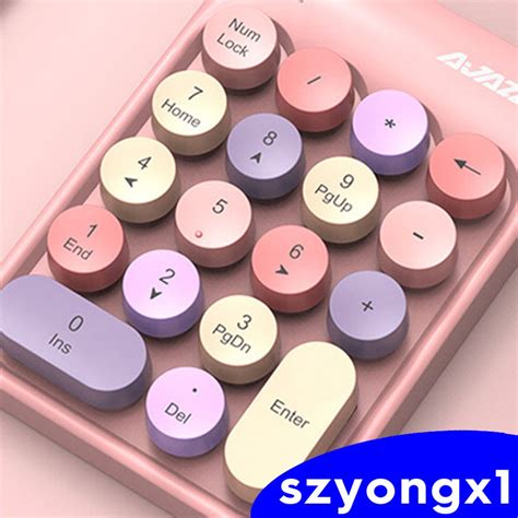 Wireless Number Keypad 24g Portable Mini Usb Numeric Pad 18 Keyboard