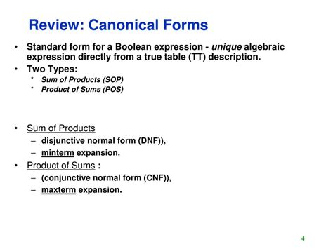 Ppt Engg3190 Logic Synthesis “positional Cube Notation Pcn ” Operations On Cube Lists