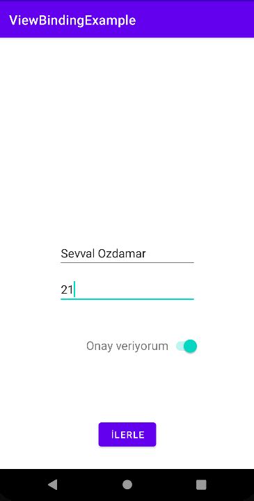 Github Sevvalozviewbindingdatabinding