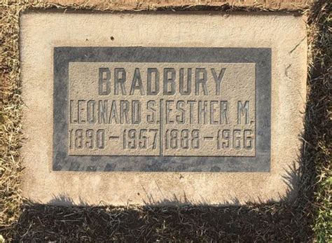 Leonard Spaulding “leo” Bradbury Sr 1890 1957 Find A Grave Memorial