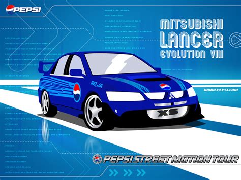 Wallpaper Pepsi Evolution Viii