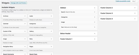 Le Guide Complet Des Widgets Wordpress Le Quoi Le Comment Et Les
