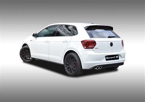 Supersprint Exhaust For Vw Polo 2g Gti Tfsi 2 0l 200 Hp Models With Gpf 2018