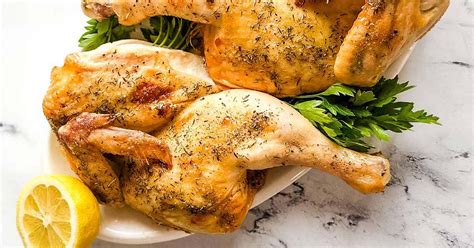 Roasted Half Chicken Recipe Samsung Food
