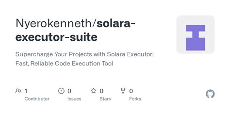 Network Graph · Nyerokennethsolara Executor Suite · Github