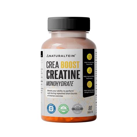 100 Pure Creatine Monohydrate Tablets Naturaltein