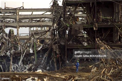 5 Days After The Explosion Of Azf Factory In Toulouse France On