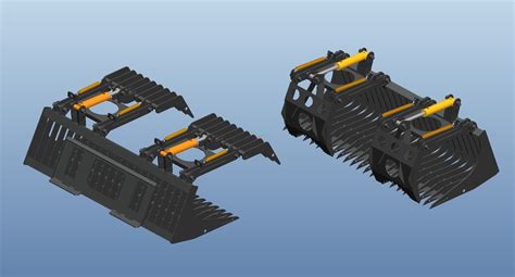Grass Grabber Equipment 3d Model Cgtrader