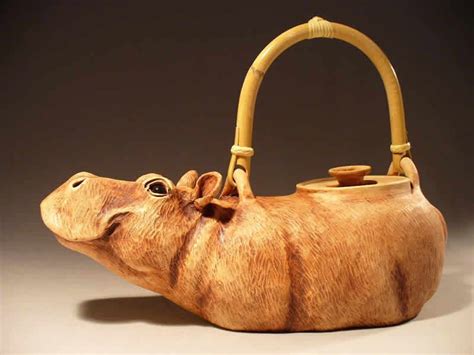Hippo Teapot By Christy Crews Dunn Tea Pots Ceramic Teapots Pottery