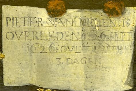 Extraordinary Deathbed Portrait By Dirck Van Delen The Phoebus Foundation