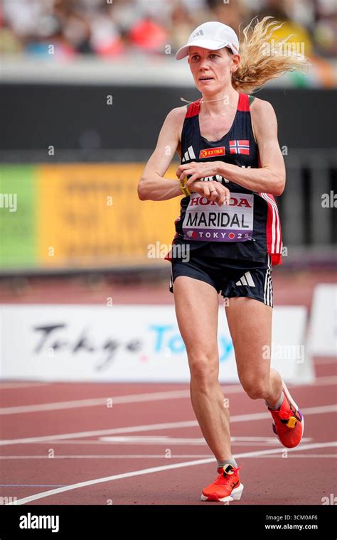 Tokyo Japan 20250914 Hanne Andersen Maridal Finishes The Marathon At The World Championships