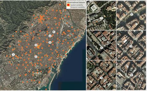 Passive Dosimeter And Monitoring Site Locations Used In The Evaluation Download Scientific