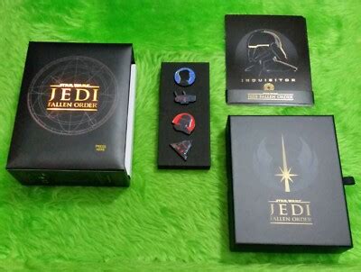 Star Wars Jedi Fallen Order Light Up Box Collectors Edition No Game