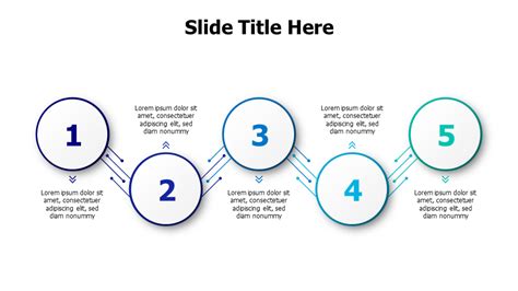 Five Point Technology Timeline Template Inforgraphics And Slides