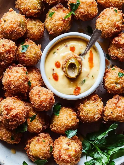 Pimento Cheese Fried Olives Crunchy Savory Bliss In Every Bite