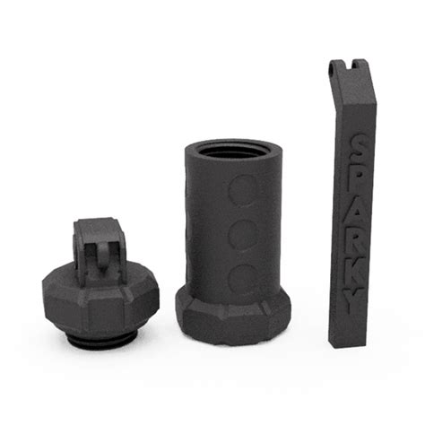 Stl File Flashbang Screw Top Container 🔝 Obj And 3mf・model To Download And 3d Print・cults