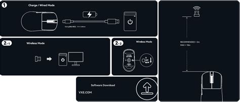 Vxe R1 Pro Wireless Gaming Mouse User Manual Manuals