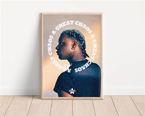 Ken Carson Poster I Ken Carson Album Poster Print Wall Art I Ken Carson Whole Lotta Red Poster I