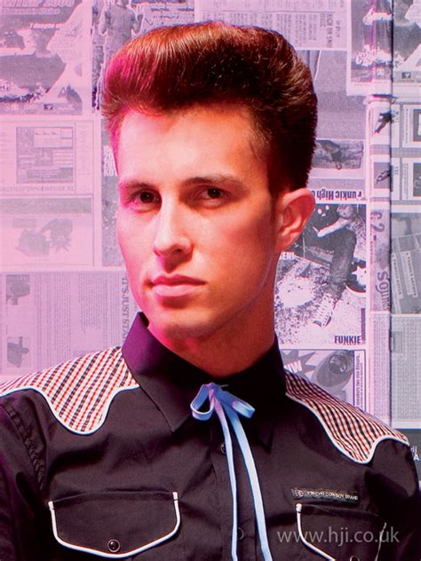 1984 Men Spike Hairstyle