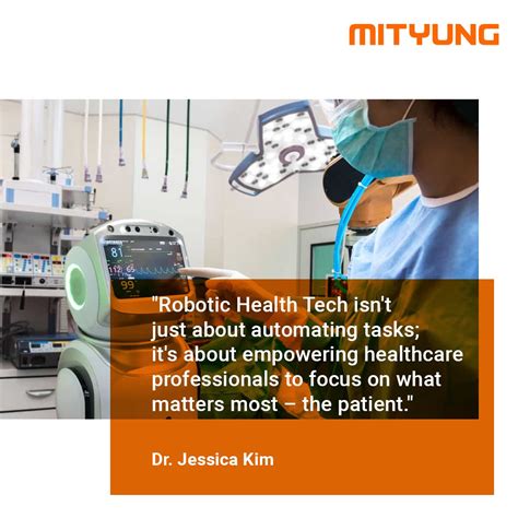 Healthtech Roboticinnovation Patientfirst Healthcarerevolution Digitalhealth Medtech