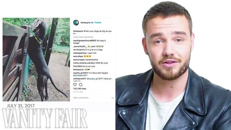 Liam Payne Explains His Instagram Photos Vanity Fair Youtube