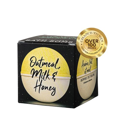 Oatmeal Milk And Honey Bath Bomb 110mg Hemp 4 Tails