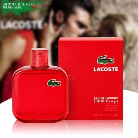 Lacoste L1212 Rouge For Men 100ml Pabangoph Shop