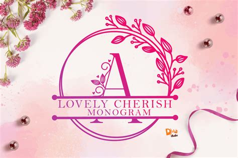 Lovely Cherish Monogram Font · 1001 Fonts