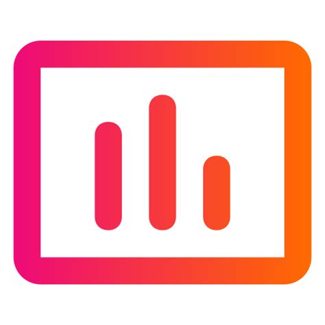 Data Generic Gradient Outline Icon