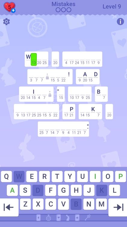 Cryptogram Word Brain Puzzle By Joyteractive