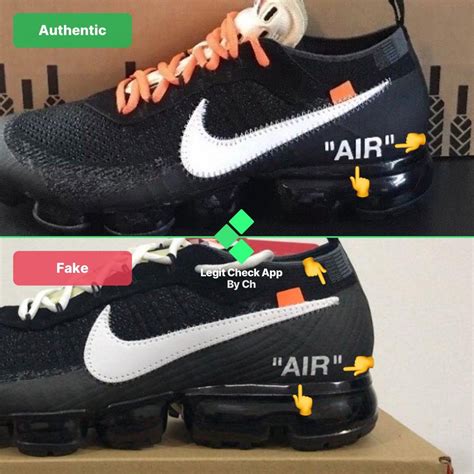 Off White Vapormax Real Vs Fake The Ten Guide Artofit