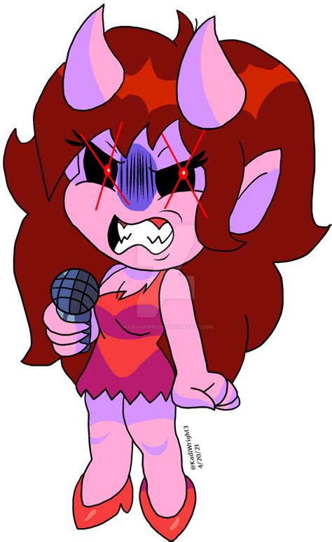 Fnf Demon Girlfriend By Kadiannwright On Deviantart