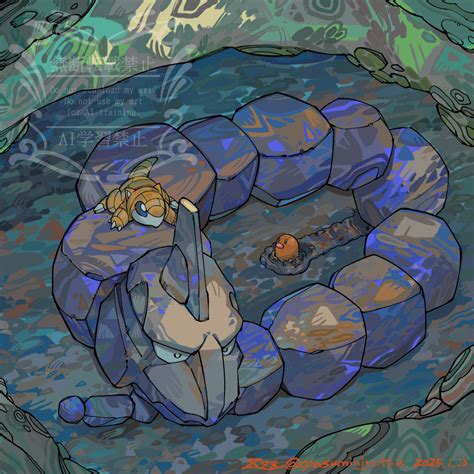 Diglett Onix And Sandshrew Pokemon Drawn By Oyasuminjyutsu Danbooru