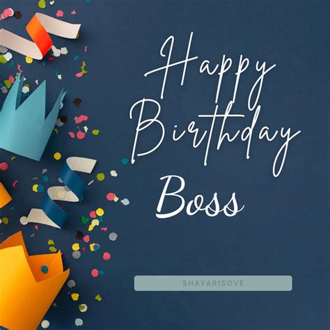 50 Best Happy Birthday Wishes For Boss For Instagram Shayarisove