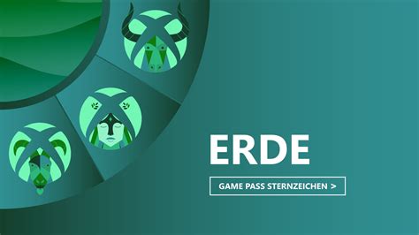 Xbox Game Pass Sternzeichen Erde Stier Jungfrau Und Steinbock