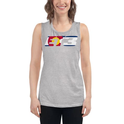 Eli Tomac Et3 Colorado Ladies Muscle Tank Etsy