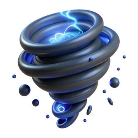 Extraordinary Artistic Abstract Vortex Energy Swirling 3d Render