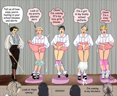 Carly Belles Crossdresser Corner Sissy Art By Prim