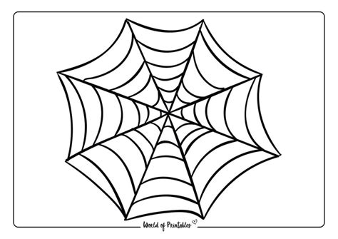 Spiderweb Printables World Of Printables