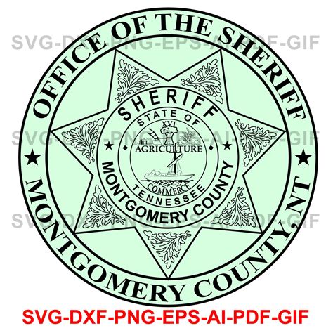 Montgomery County Ohio Sheriff Badge