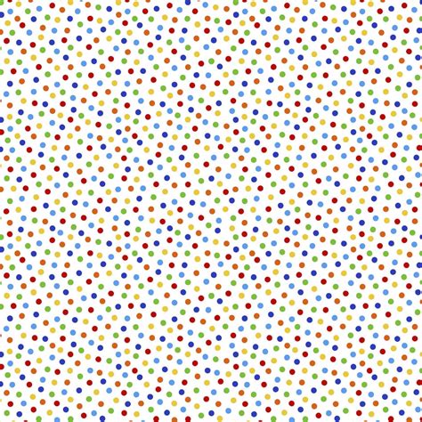 Barely Basics Lots A Dots Quilting Cuddle Rainbow Fabric Per Yard