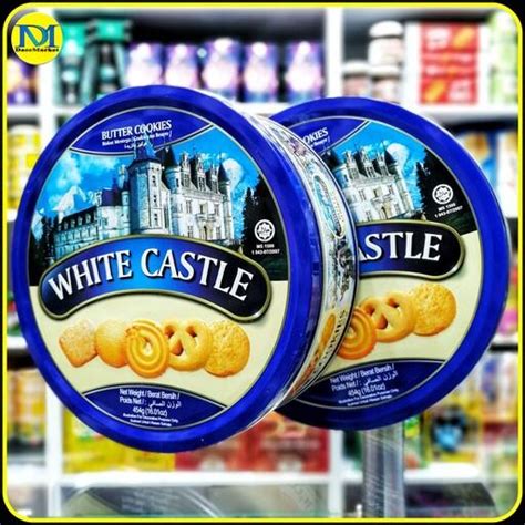 قیمت و خرید بسکوییت های کره ای جعبه فلزی وایت کستل 454گرم White Castle Cookies