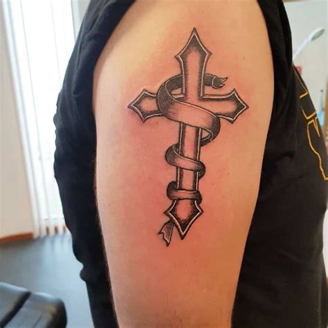 Small Cross Arm Tattoos For Guys At Elinor Castiglione Blog