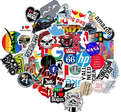 Elton 3m Vinyl Sticker Pack 50 Pcs Lovely 3m Premium Vinyl Technology