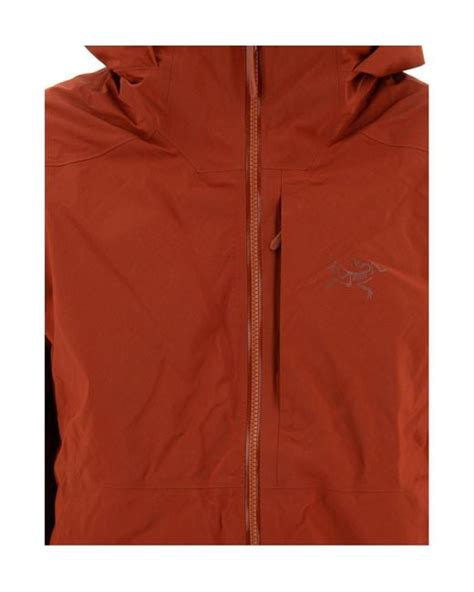 Arcteryx Ralle Gore Tex Thermal Jacket In Red For Men Lyst