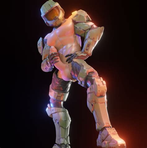 Rule 34 1boy 3d Abs Armor Halo Series Master Chief Masturbation