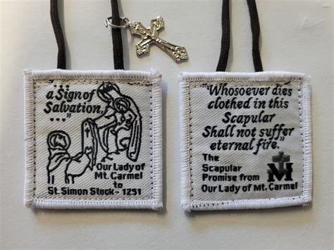 The Different Types And Meanings Of Scapulars Mds Church Supplies