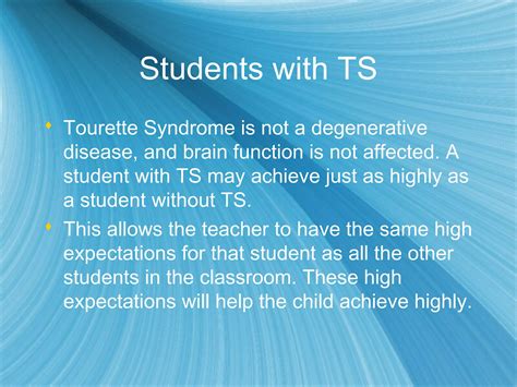 Information On Tourette Syndrome Hvlan